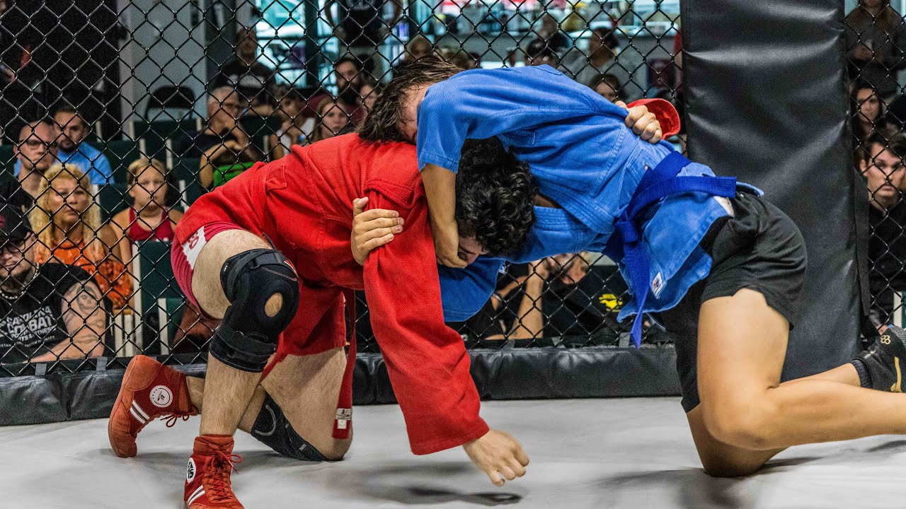 Sport Sambo Match - Takedowns🔥| Ian Chavez vs Cameron Gallegos | TFA ...