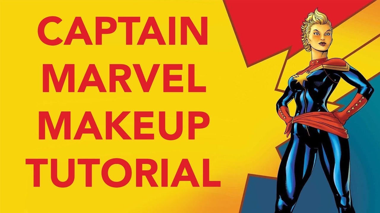 CAPTAIN MARVEL Makeup Tutorial - Behind The Seams Episode 9 - YouTube