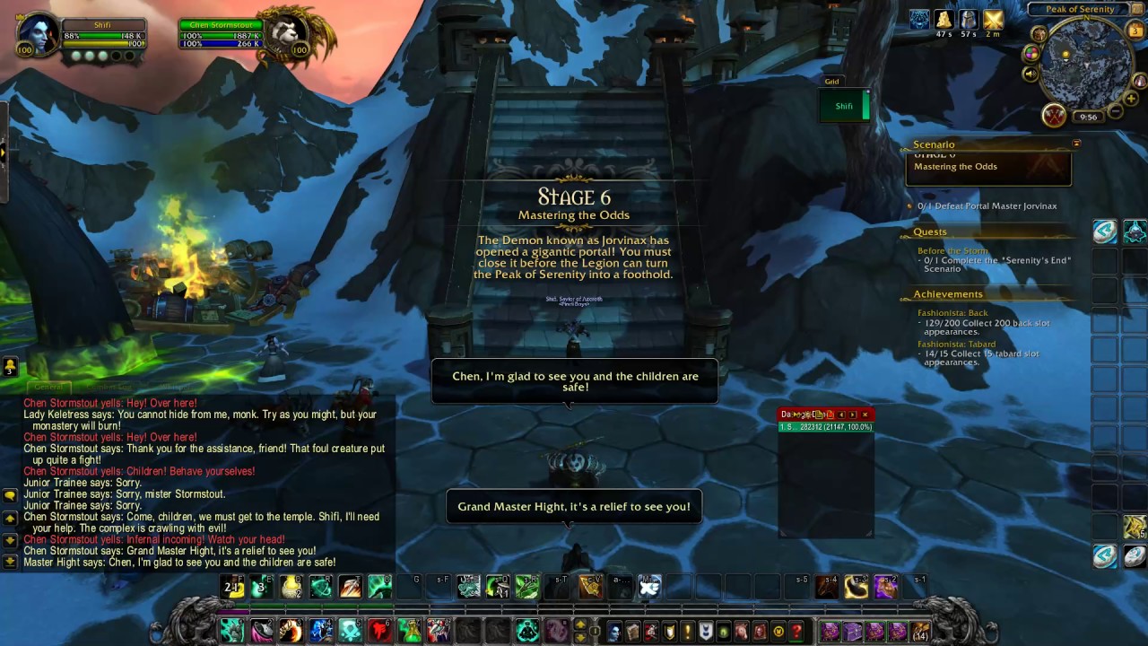 Monk Order Hall Intro lore - YouTube