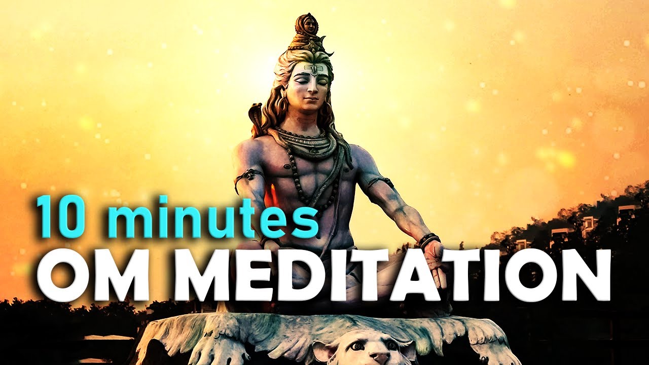 OM MEDITATION 10 minutes | Powerful Mantra Chanting (432hz) - YouTube