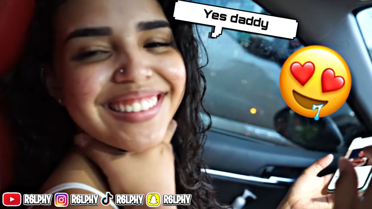 CASUALLY GRABBING DANYSHA'S "NECK" TO SEE HER REACTION… 🤪 - YouTube