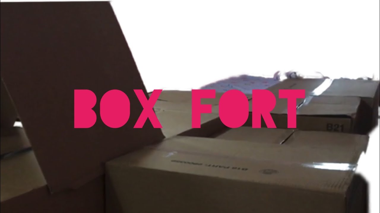 Coolest Box Fort Ever!! - YouTube