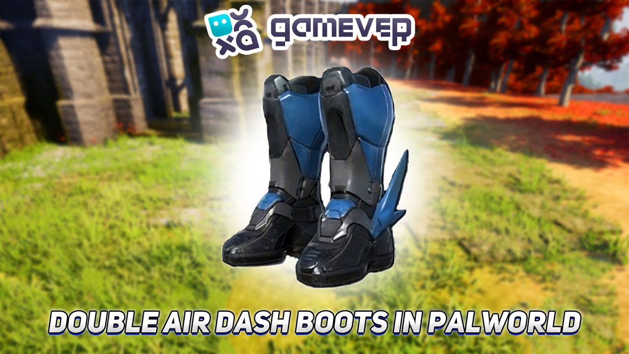 Master Air Dashing with Double Dash Boots in Palworld - YouTube