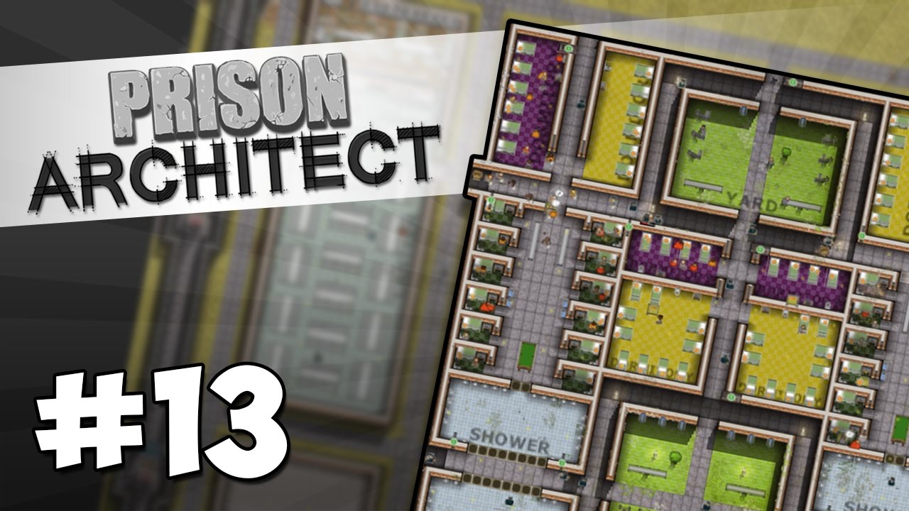 Prison Architect Modded #13 - 750 PRISONERS - YouTube
