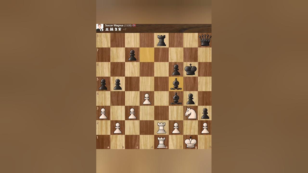 I DEFEATED chess.com bot Soccer Magnus without my Queen #chess #chessgame - YouTube
