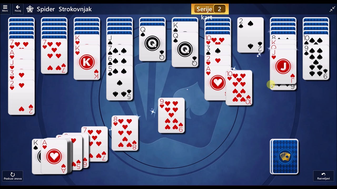 Microsoft Solitaire Collection - Spider June 24 2018 - YouTube