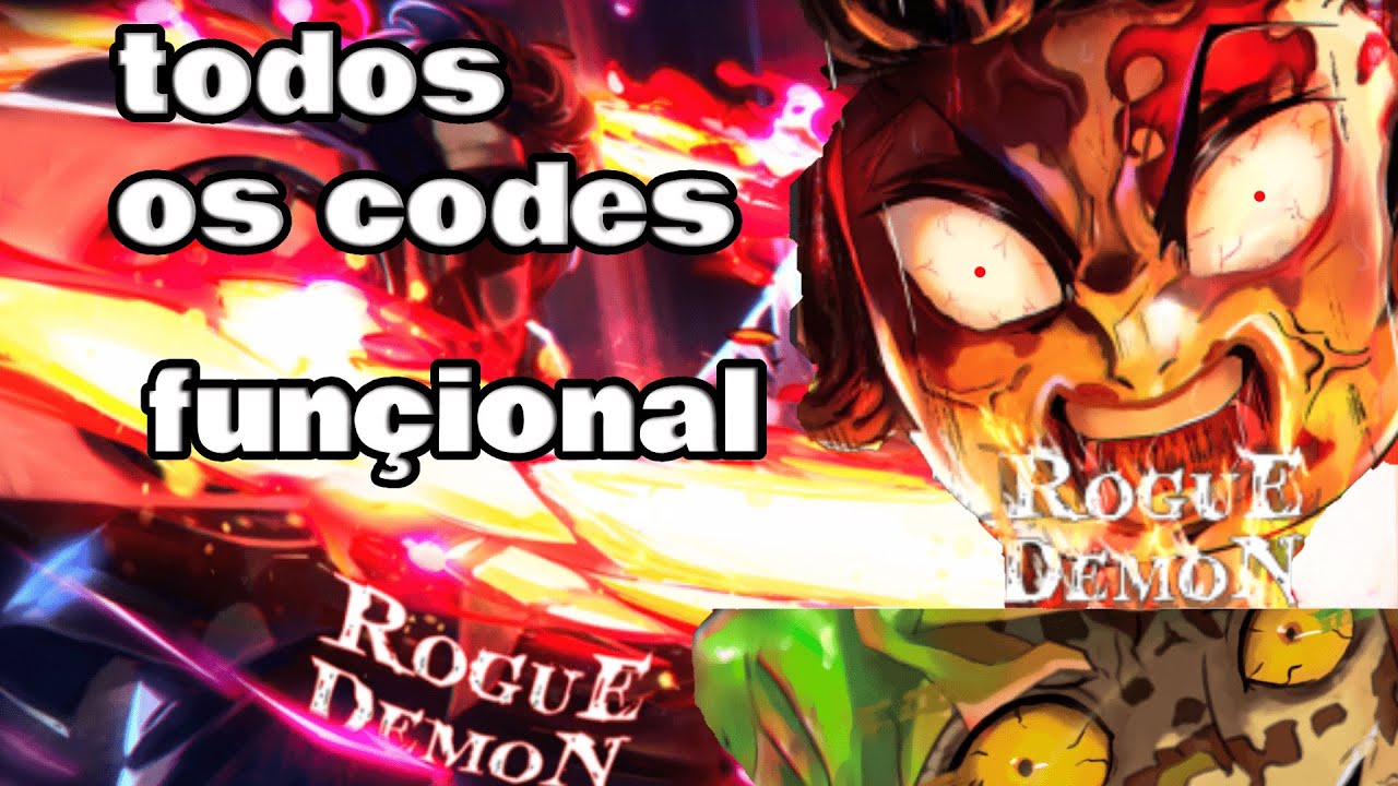 TODOS OS CODES SECRET DO ROGUE DEMON ROBLOX - YouTube