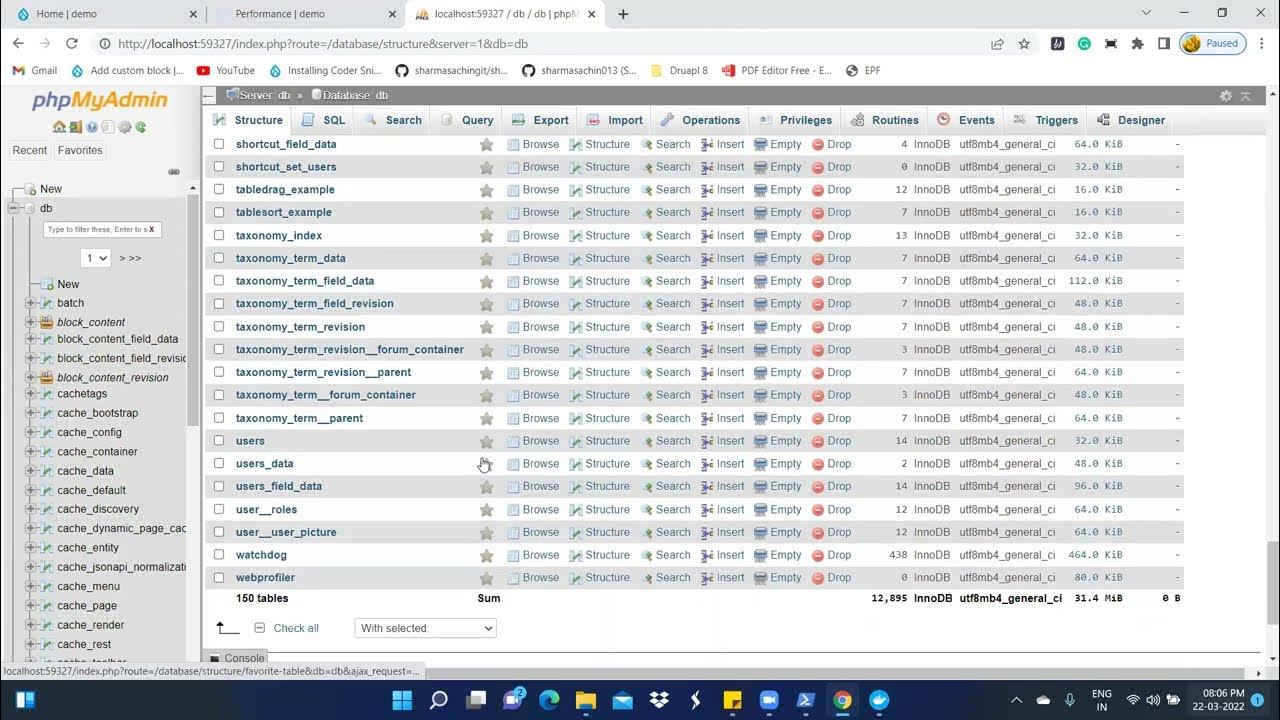 Clear Drupal's Cache for Drupal 8, Drupal 9 - YouTube