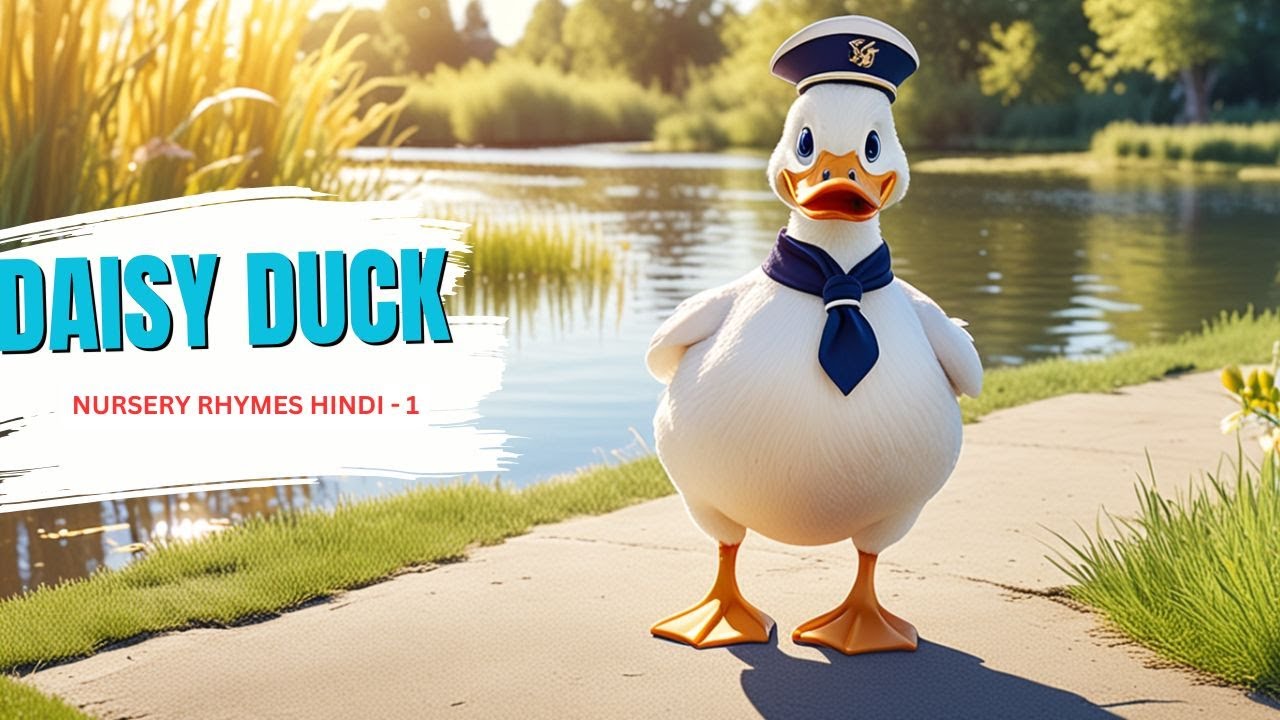 Nursery Rhymes on "DAISY DUCK" l 3D Animation Video l HINDI - 1 - YouTube