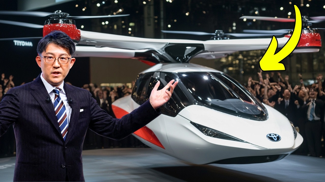 Toyota CEO: “This NEW EV Flying Car Will Destroy The Industry!” - YouTube