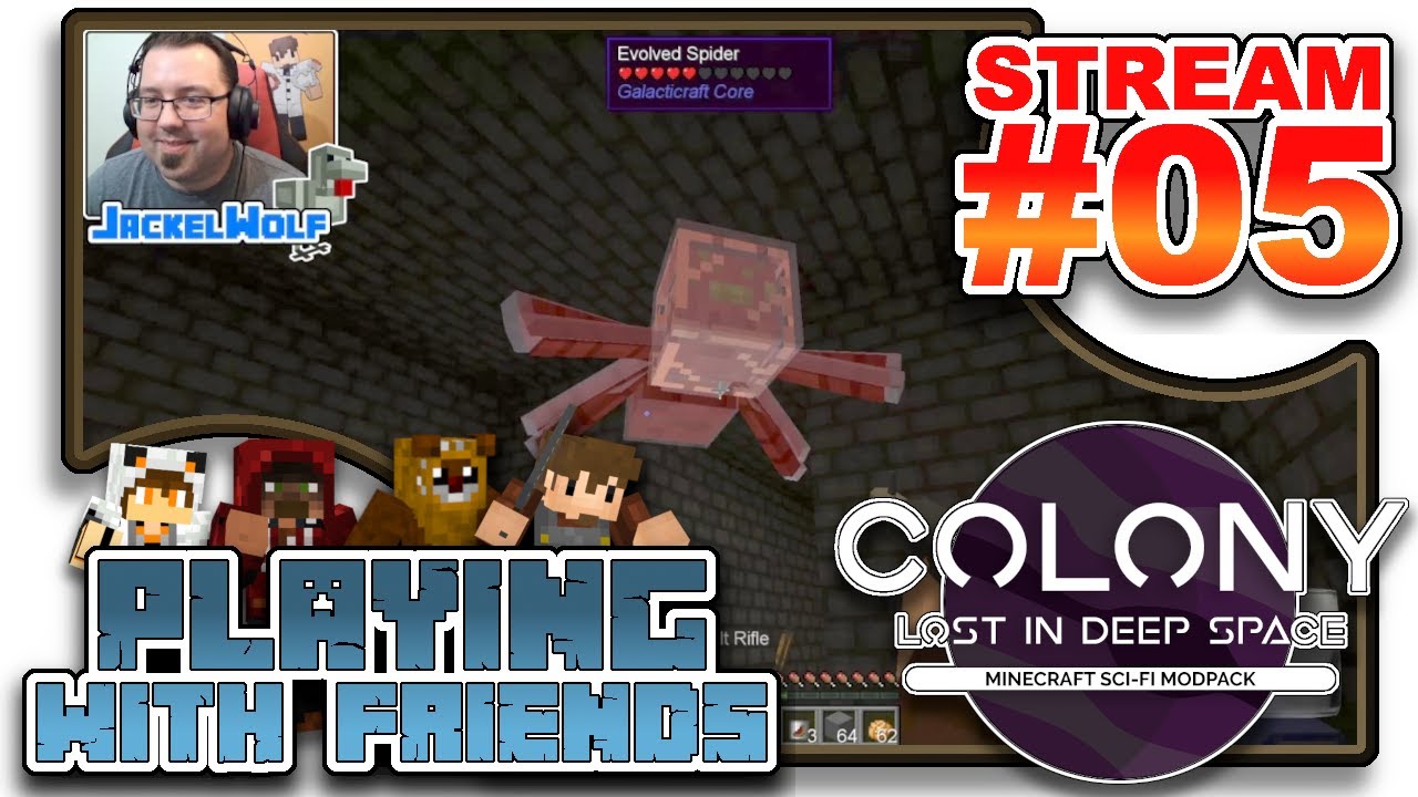 SATURDAY NIGHT MINECRAFT MODPACK [Colony: Lost In Deep Space] STREAM ...