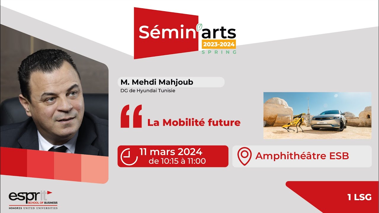 Séminaire M. Mehdi Mahjoub - YouTube