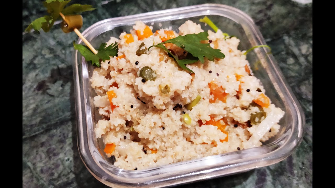 Vegetable rava upma recipe in tamil/vegetable godhuma rava upma/கோதுமை ...