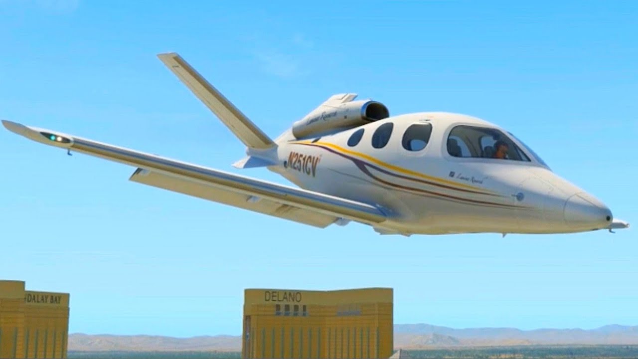 Private Jet Lands On Highway / X-Plane 11 #Shorts - YouTube