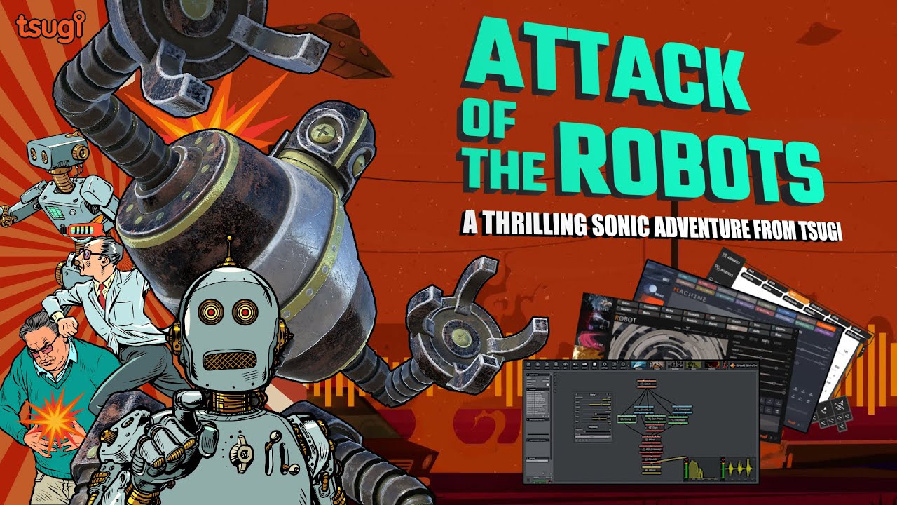 Sound design of robot sounds - YouTube