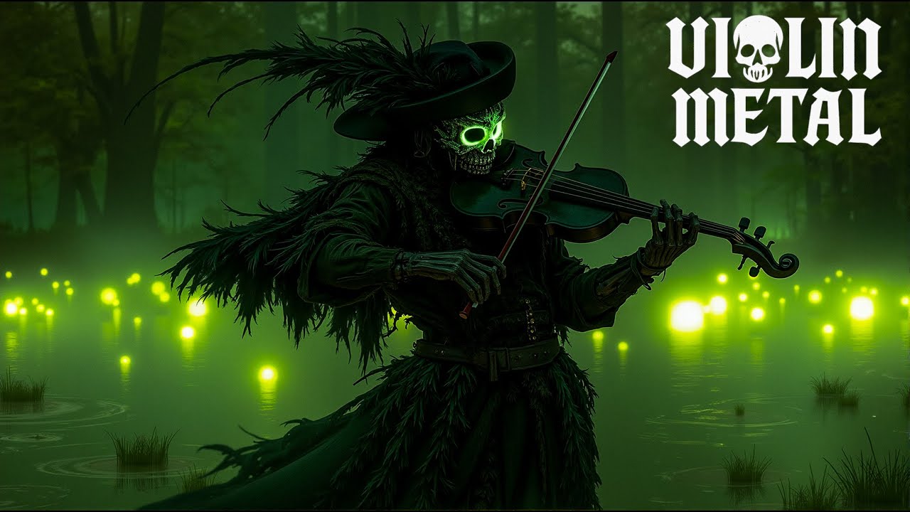 Metal Violin 🎻⚙️ Ghost in the Bloom – A Beautiful Nightmare Born in ...