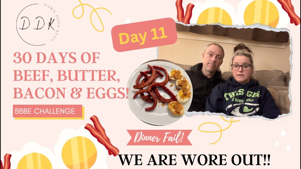 We Need More Sleep! Beef, Butter, Bacon & Eggs Day 11 of 30: BBBE Reset ...