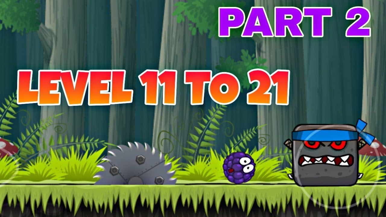 *RED BALL 4* LEVEL 11 TO 21 || PLAYING RED BALL 4 (Part 2) - YouTube
