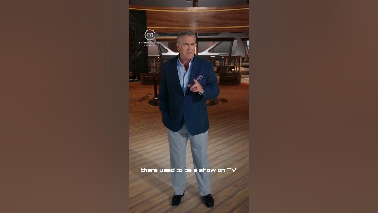 Sneak Peek at Bruce Campbell's new show Discontinued - YouTube