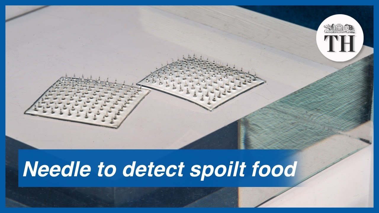 This micro-needle can detect contamination in packaged food - YouTube
