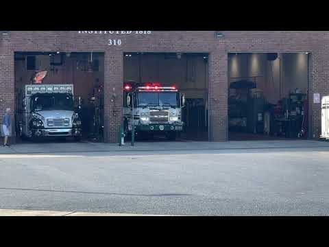Independent Hose Co 1, Frederick, Maryland Engine 11 & Ambulance 19 ...