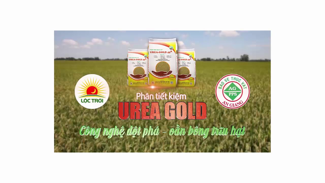 Phân bón tiết kiệm Urea Gold và Urea Black - sản phẩm của tập đoàn Lộc ...