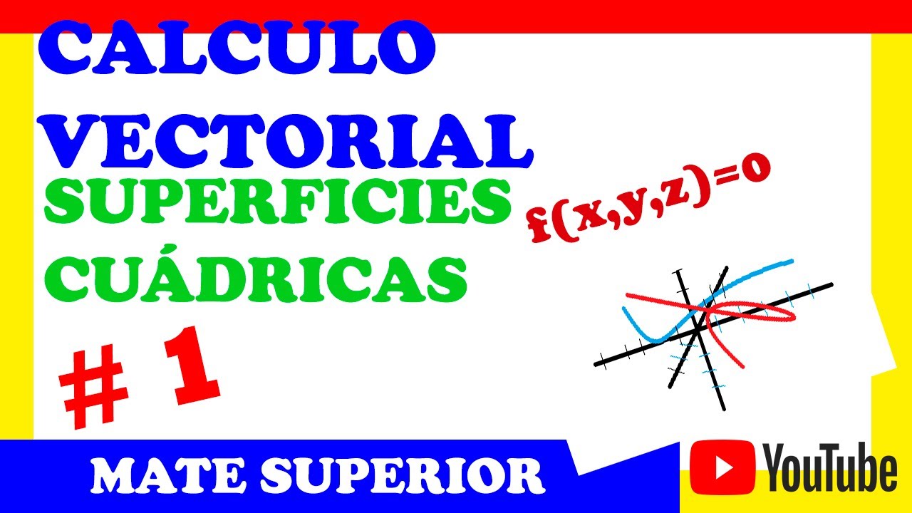 SUPERFICIES CUADRICAS Cálculo Vectorial ️ Parte 1 - YouTube
