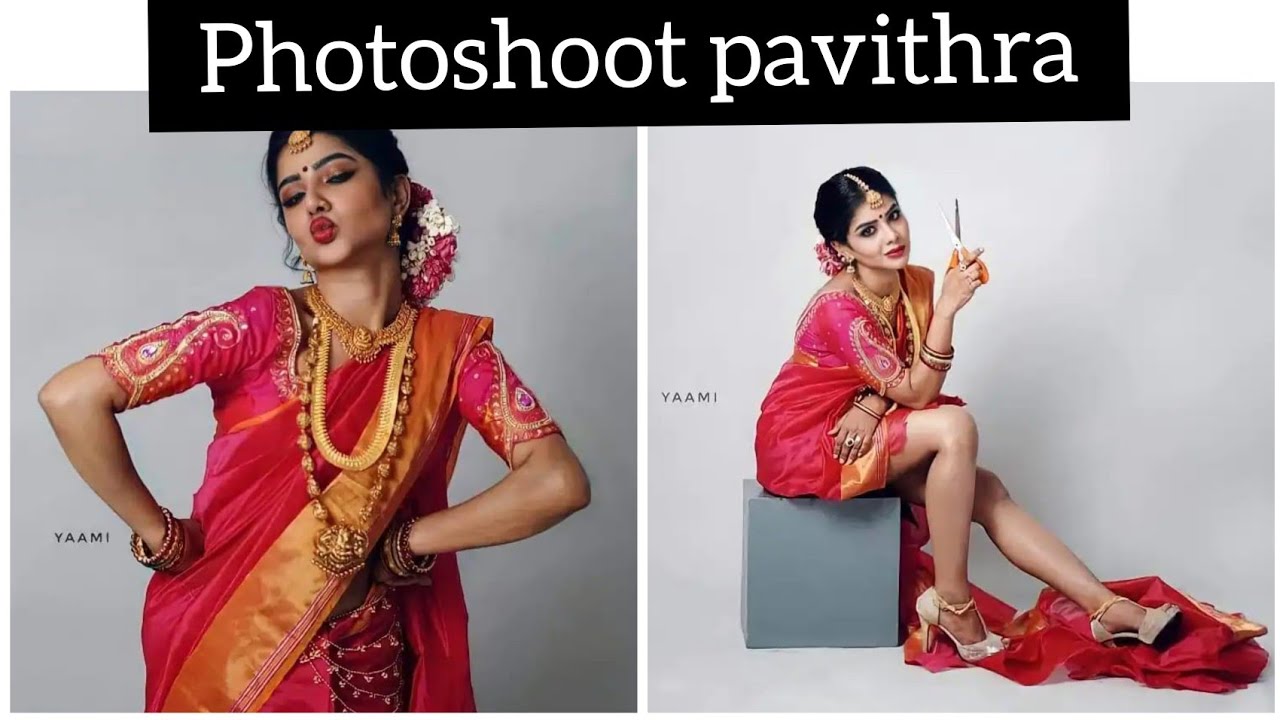 pavithra (cook with comali) photoshoot 😍💖 - YouTube