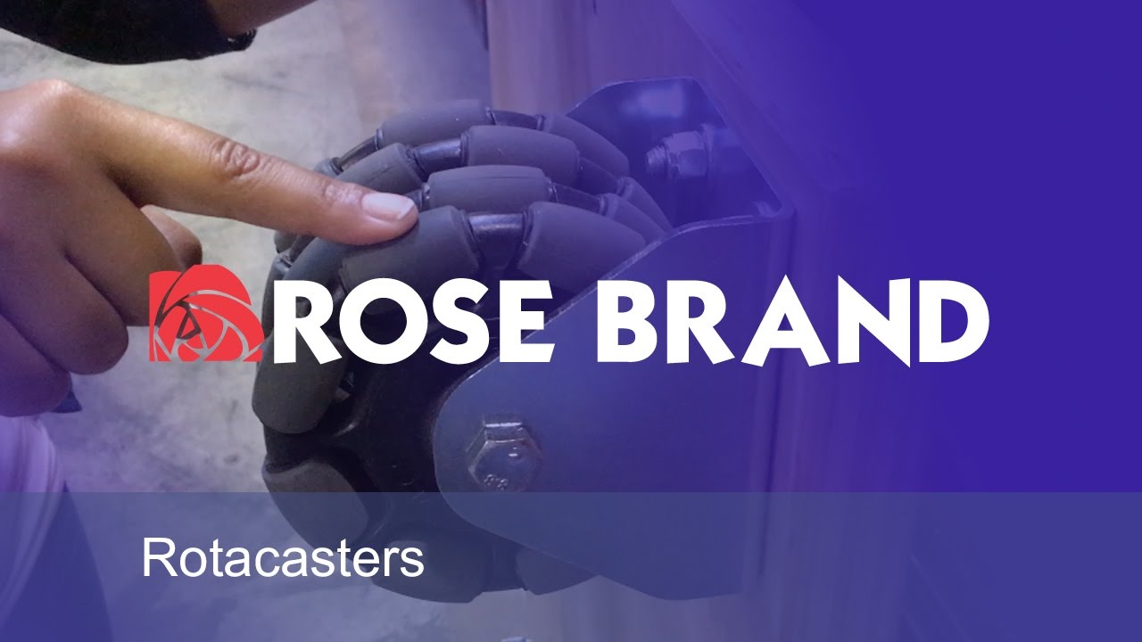 Rose Brand Rotacasters - YouTube