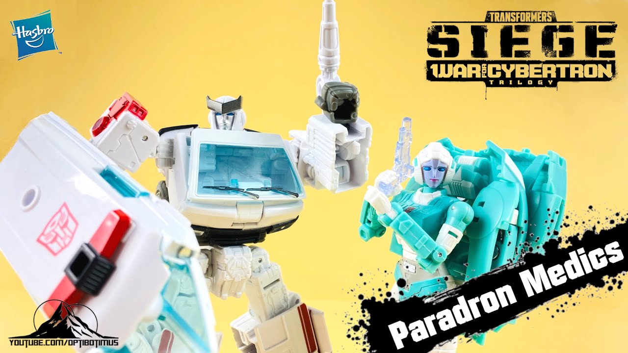 Transformers Galactic Odyssey Collection Paradron Medics RATCHET and ...