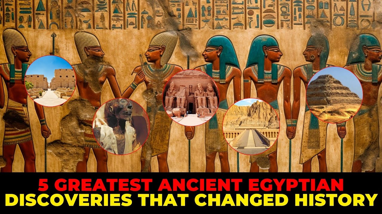 5 Greatest Ancient Egyptian Discoveries That Changed History - YouTube
