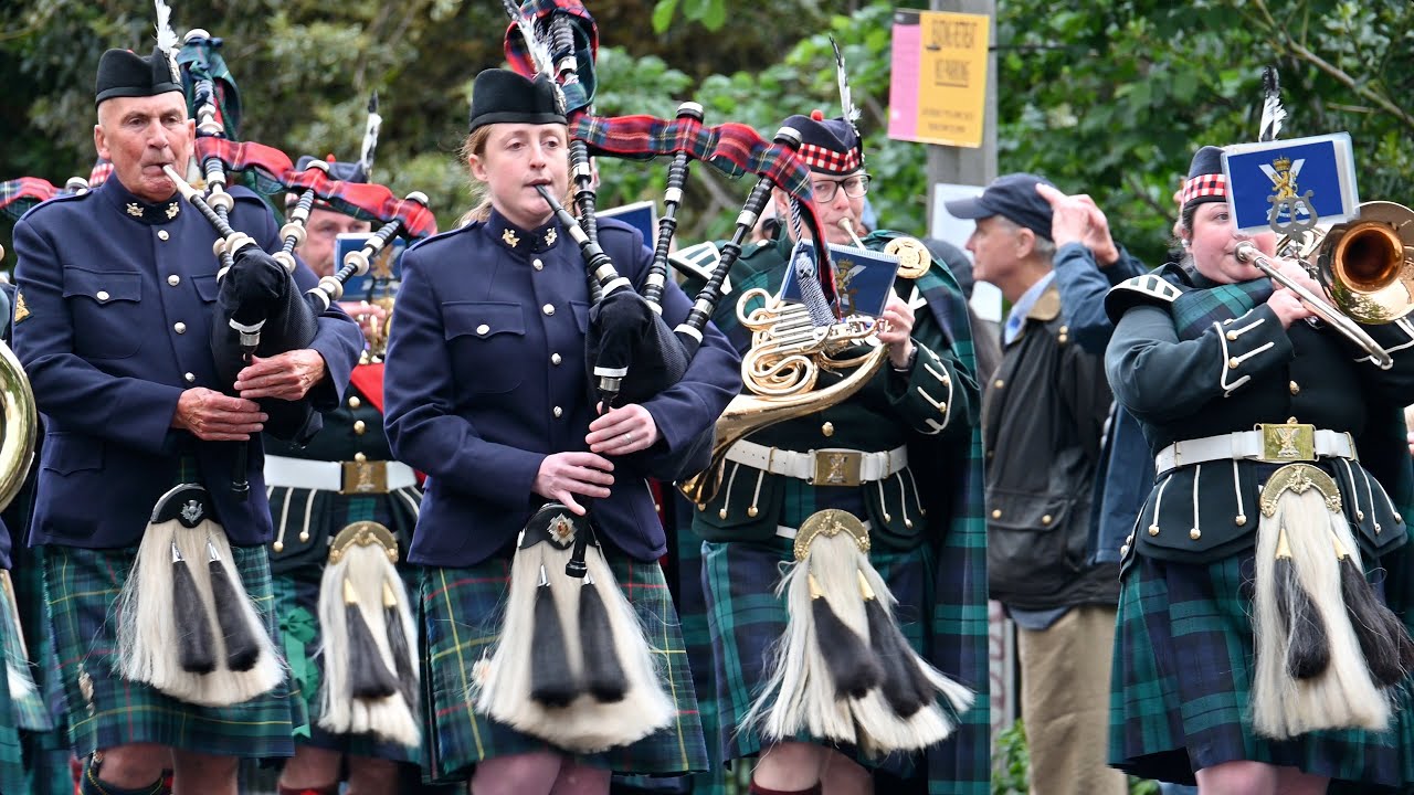 2025 Royal Scots Club Beating Retreat, Scotland - Part 1 - YouTube