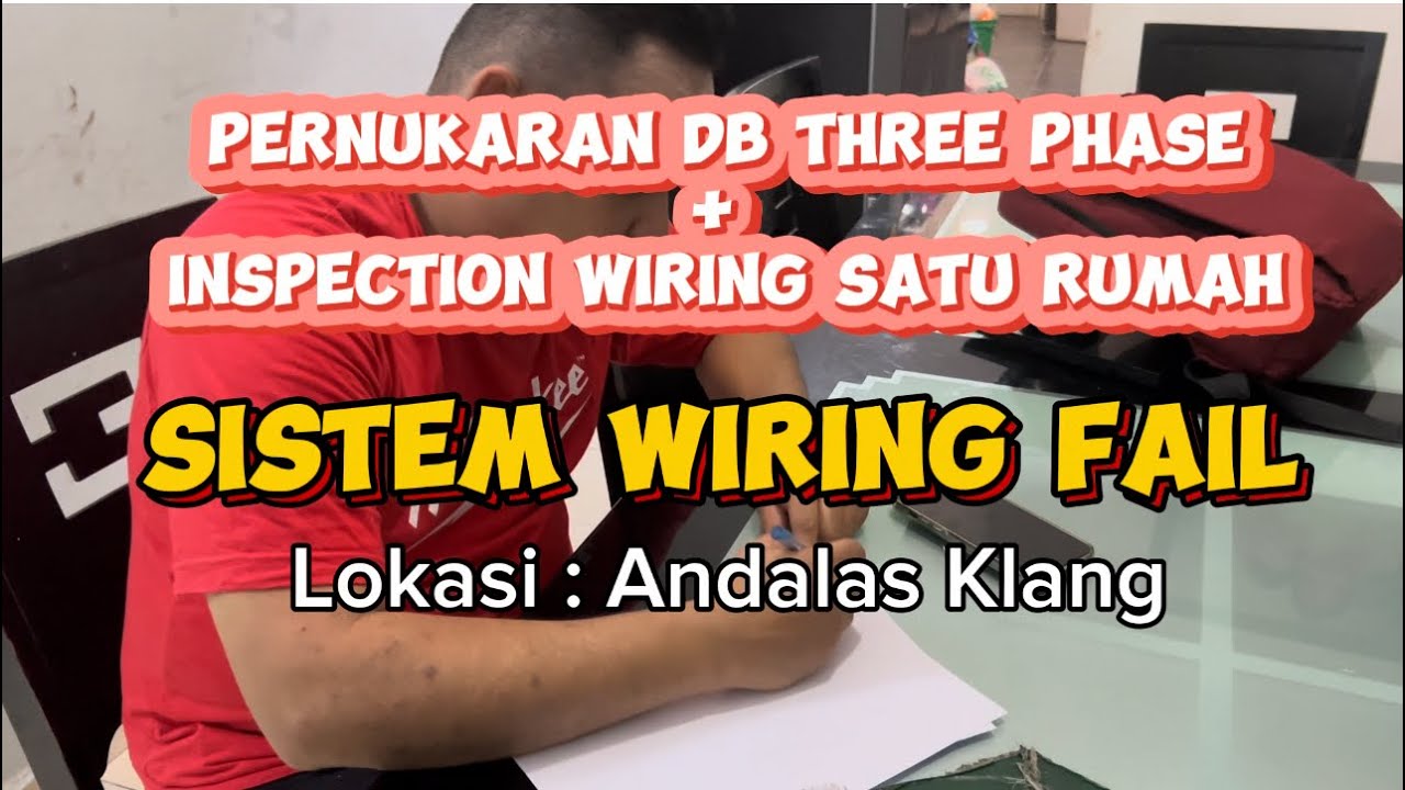 Sistem Wiring Fail - Inspection Dan Pernukaran Db Metal Three Phase - YouTube