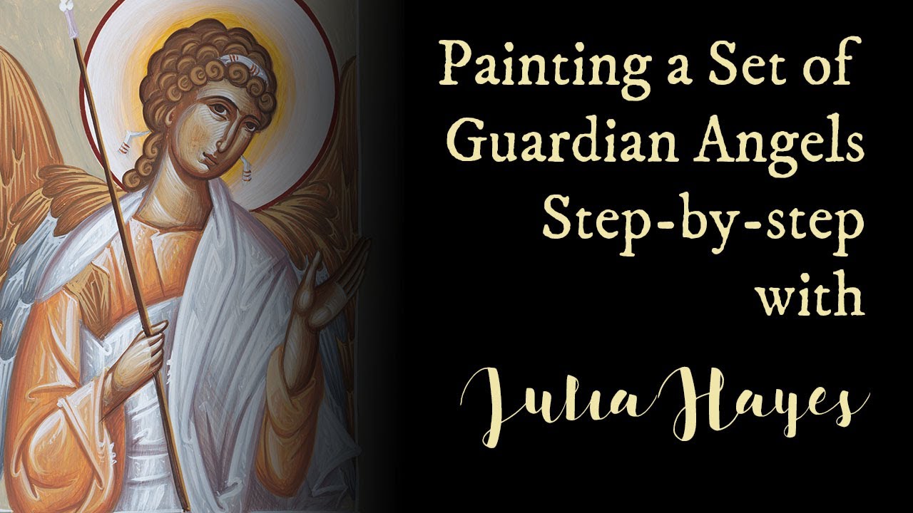 Painting a Set of Guardian Angels Step-by-Step - YouTube