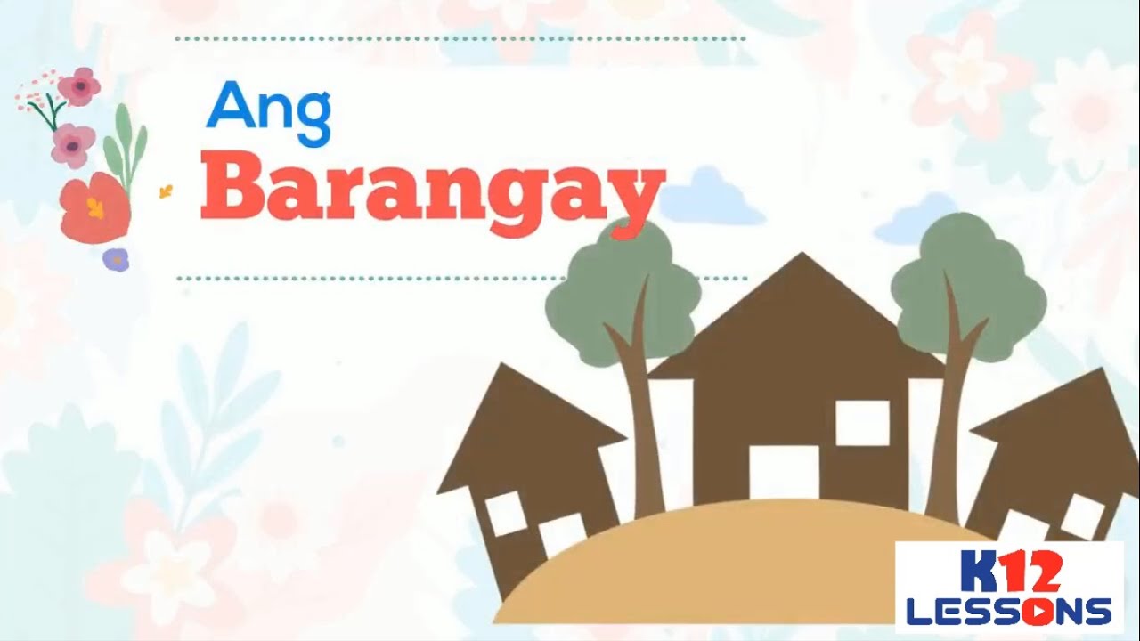 AP5 Unit 1 Aralin 5 - Ang Barangay - YouTube