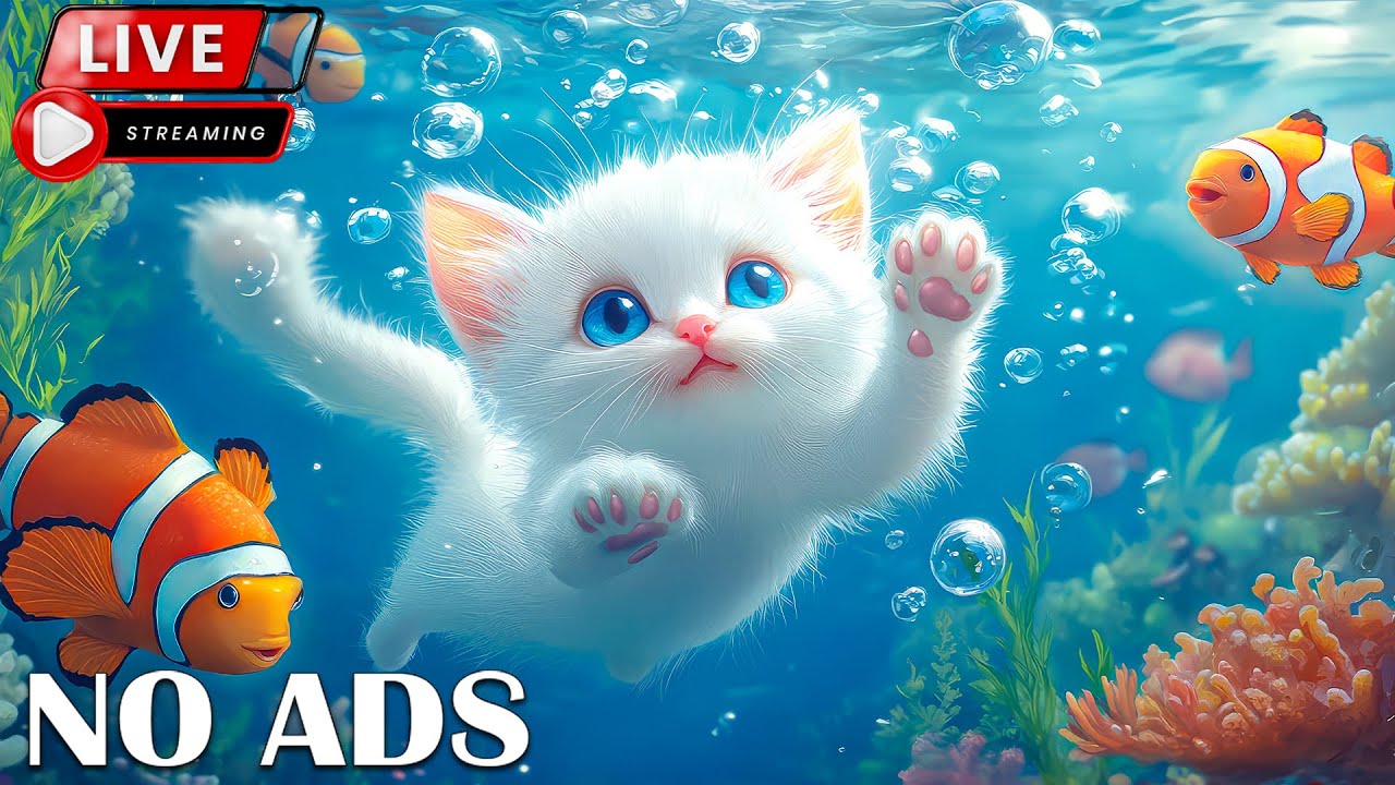 Music For Cat to Fall Into Deep Sleep🐈Stress Relief♬ Heal Stress For ...