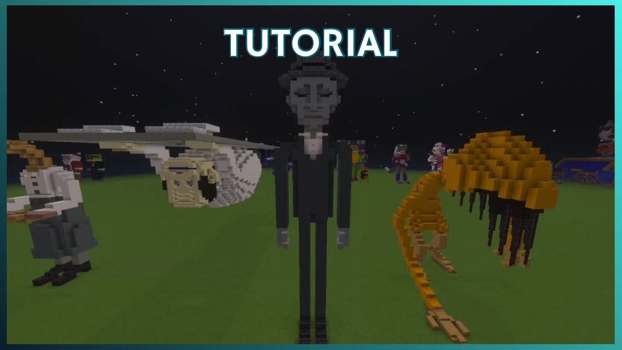 How To Make Thin Man! (Little Nightmares II Minecraft Tutorial) - YouTube