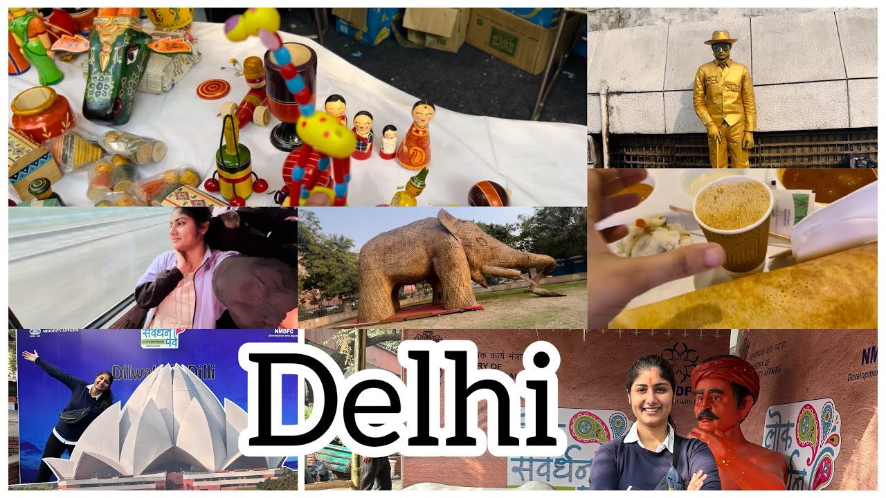 Random day in Delhi/m toh thuk gai /mahakumbh ka asar delhi par #delhi ...