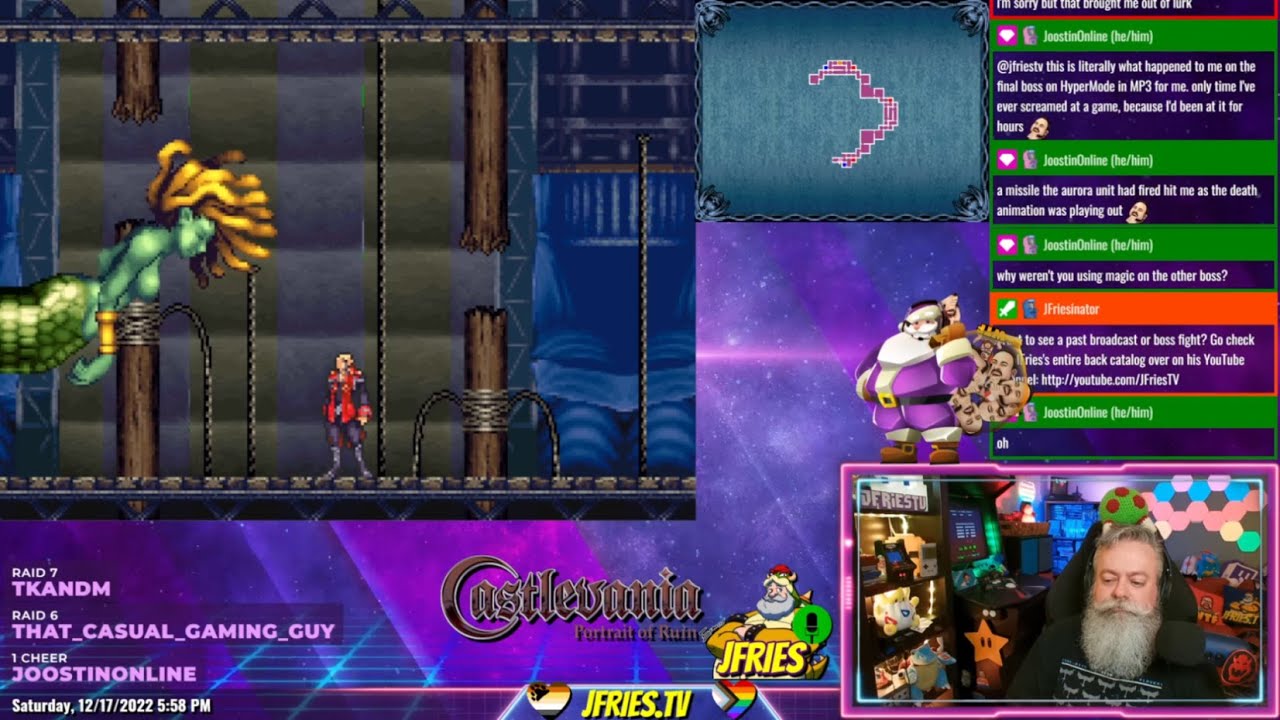 Highlight: Castlevania: Portrait of Ruin - Burnt Paradise Boss - Medusa ...