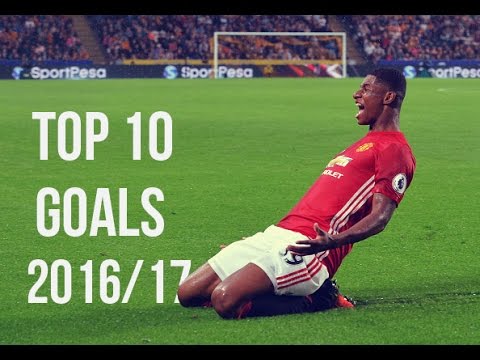 Top 10 Manchester United Goals 2016/17 - YouTube
