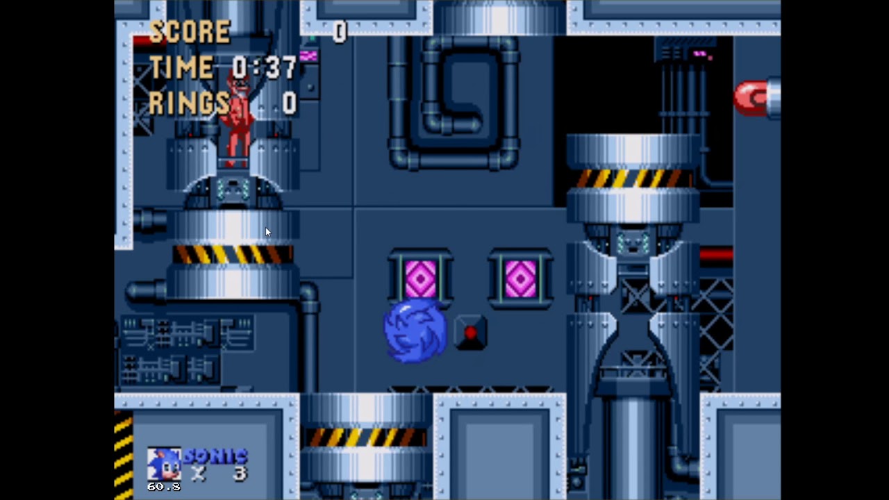 Sonic 1 Final Boss with Movie Sonic - YouTube