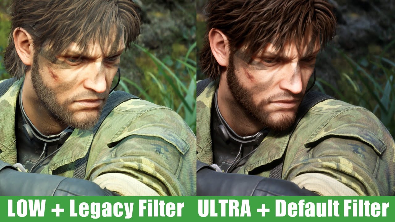 Metal Gear Solid Delta: Snake Eater - Low vs Ultra Graphics - Legacy ...