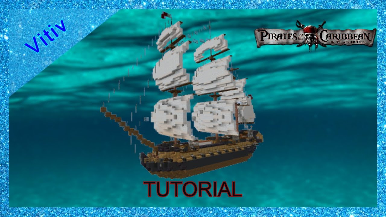 Pirates of the Caribbean HMS Providence in Minecraft - 1:1 Scale ...