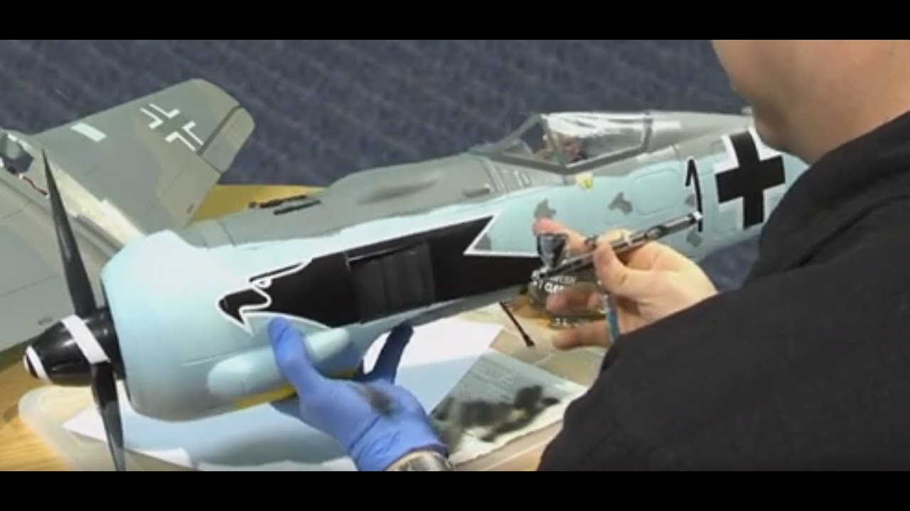 How to Airbrush Scale Models - An Introduction to Airbrushing - YouTube