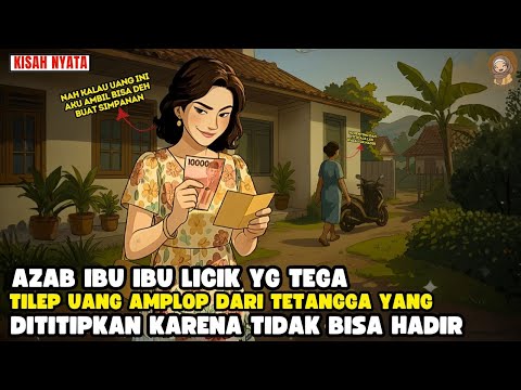 AZAB IBU IBU LCIK & JULID YG SUKA AMPLOP TITIIPAN KONDANGANII SINETRON AZAB