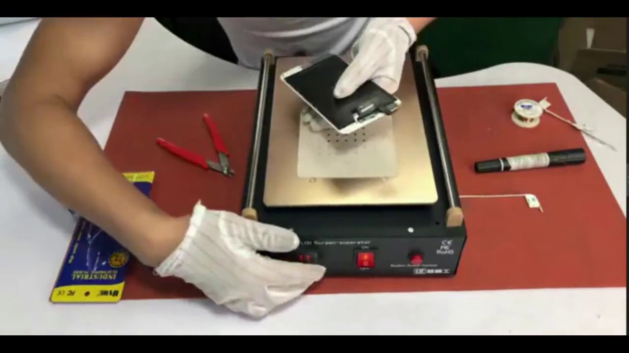 Mobile refurbishing machine - YouTube