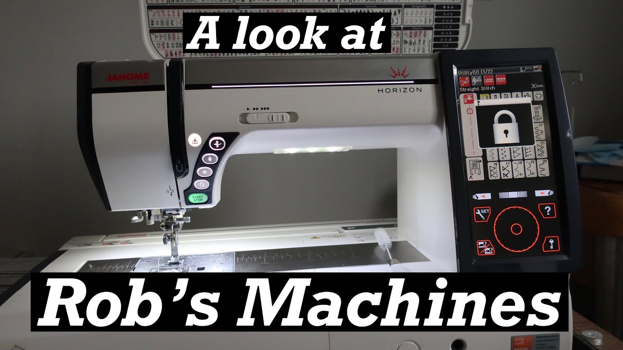 Rob's Sewing Computers - YouTube