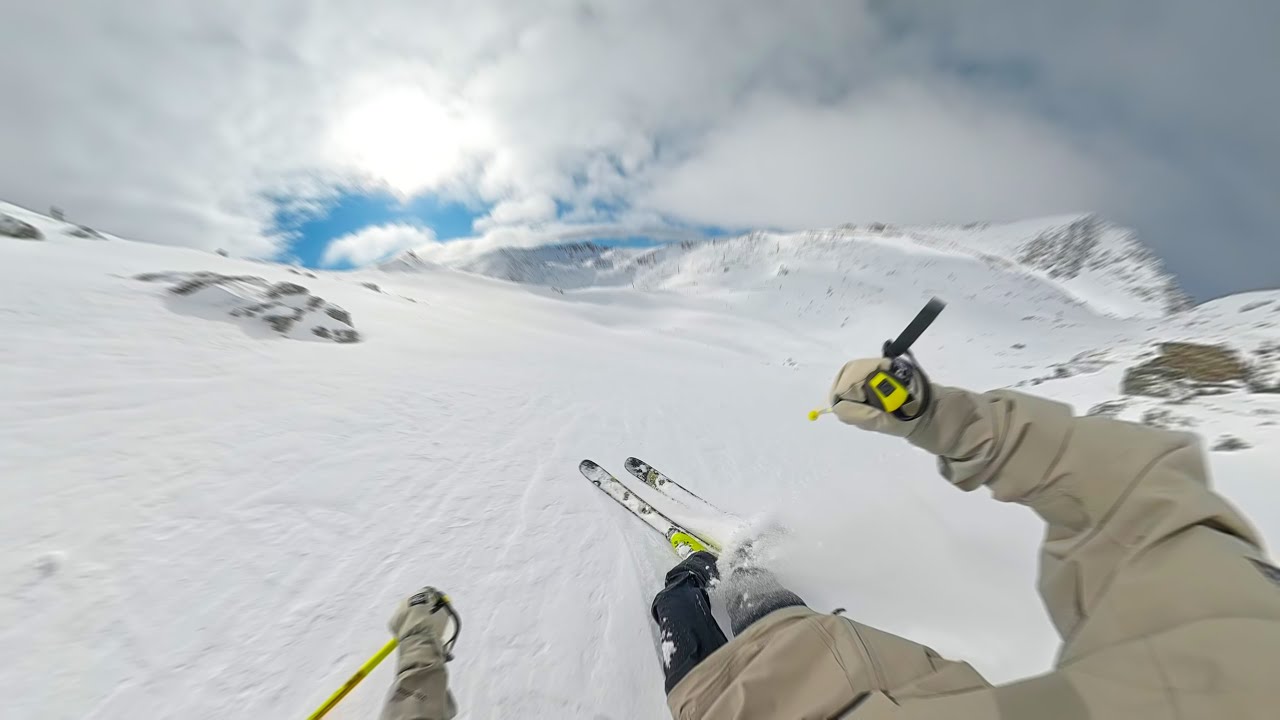 Skiing Insane Lines / Powder Day In New Zealand (Remarkables) - YouTube