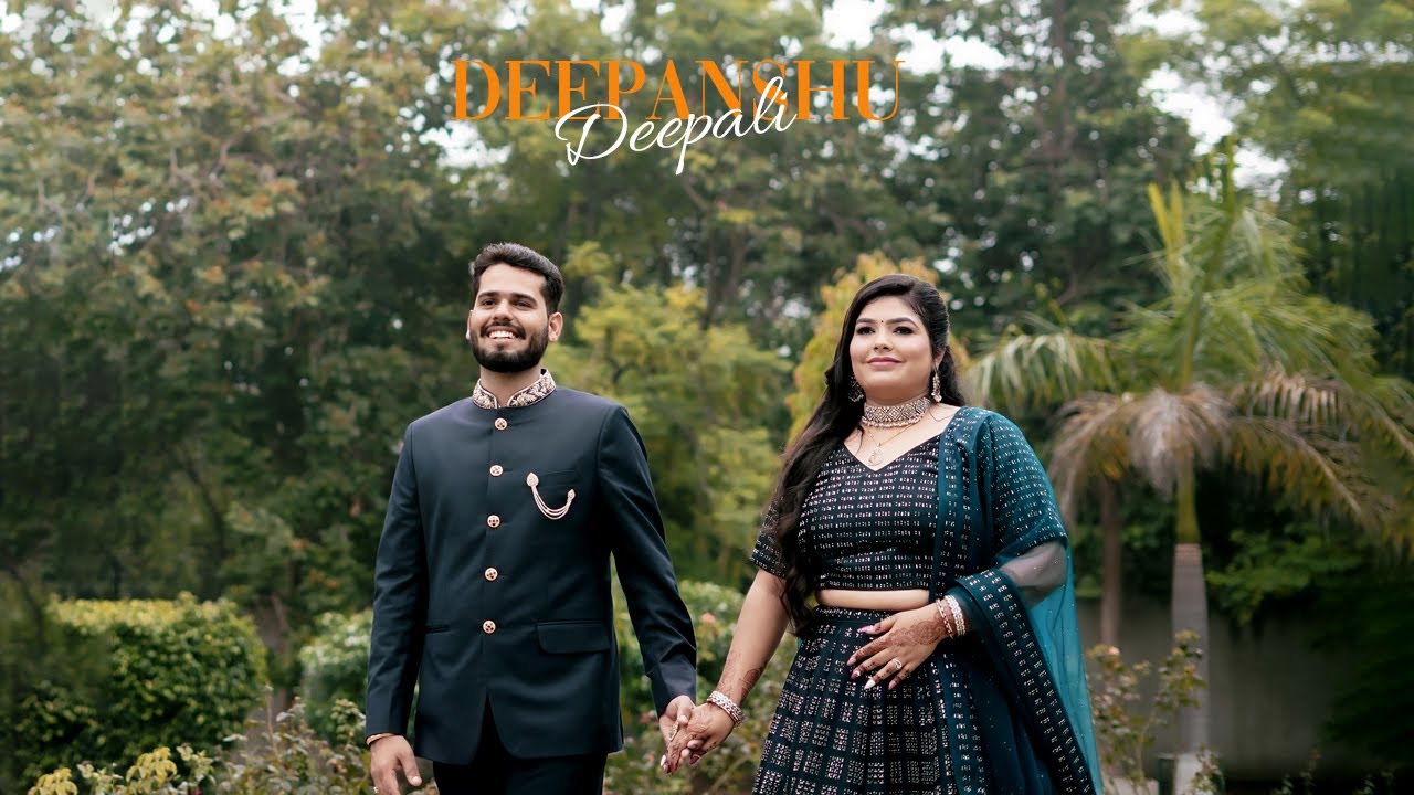 Best Indian Engagement Cinematic Highlights | Deepanshu x Deepali ...