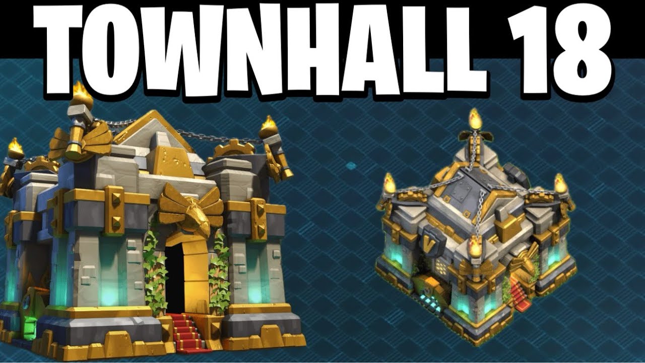 New TOWNHALL 18 UPDATE Date and other details confirmed by Clash of ...